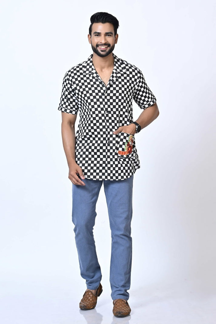 Checkmate Shirt - Black and White – Cloture